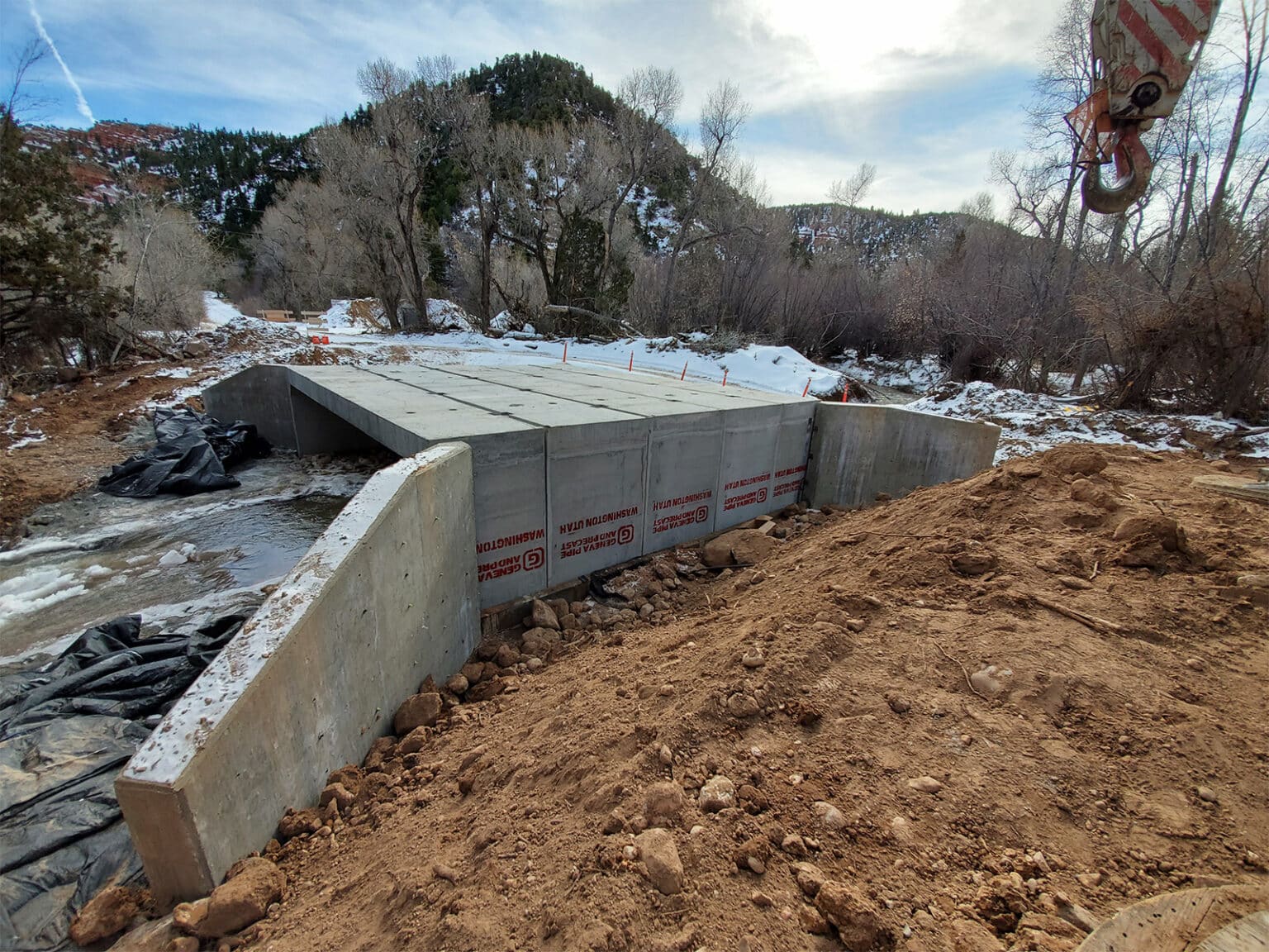 Dixie National Forest Canyon Bridges - Geneva Pipe & Precast