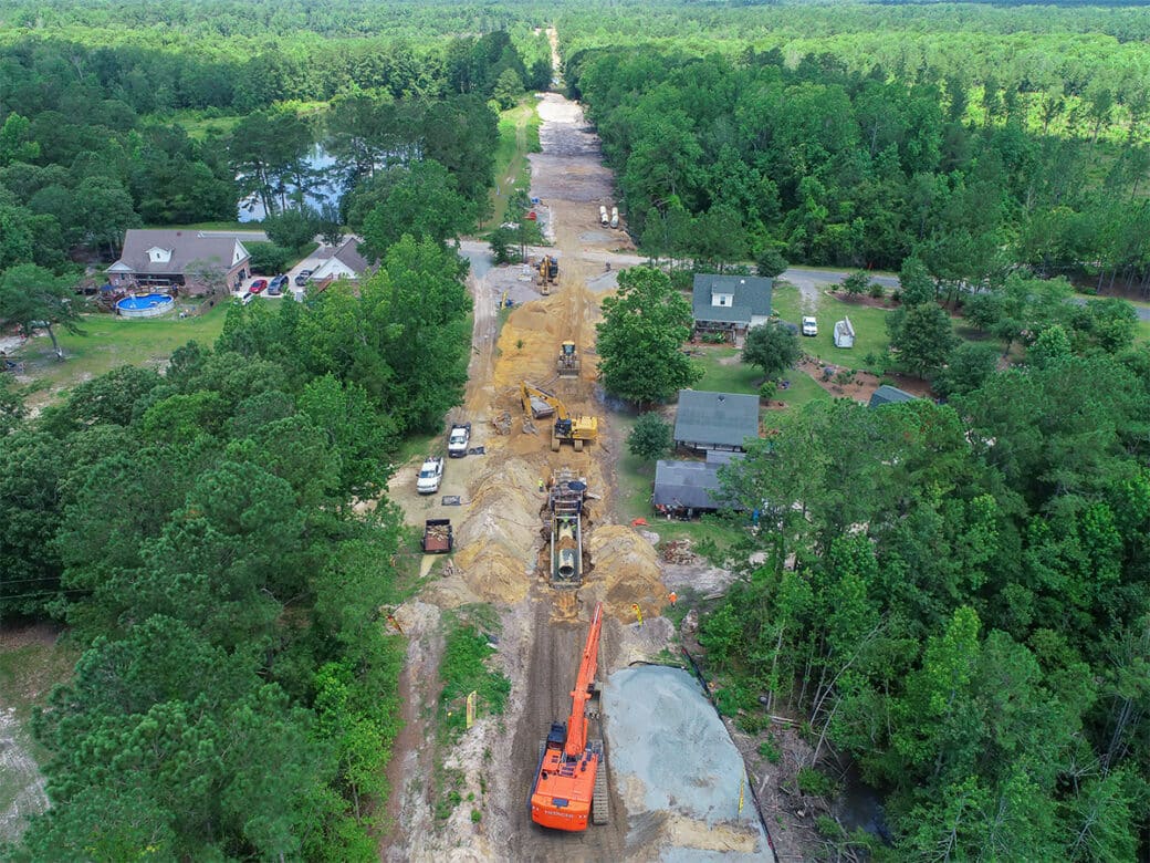 Kings Bluff Parallel Raw Water Main Pipeline - Northwest Pipe Company