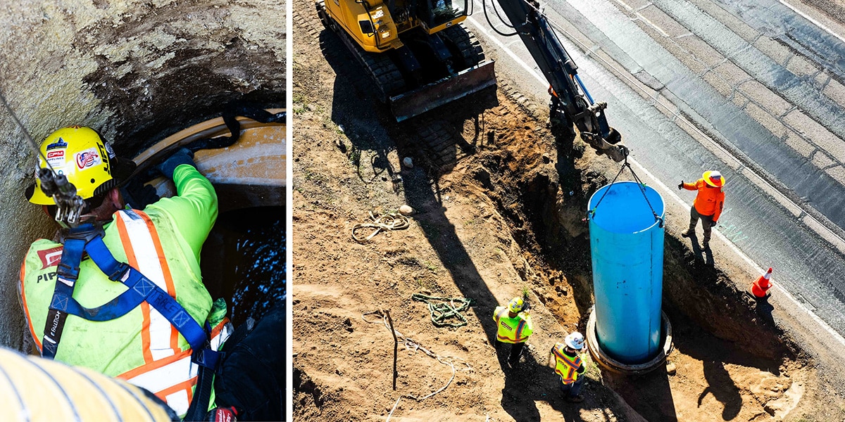 Geneva Pipe's Hybrid PVC Manhole System Provides Permanent Rehab ...