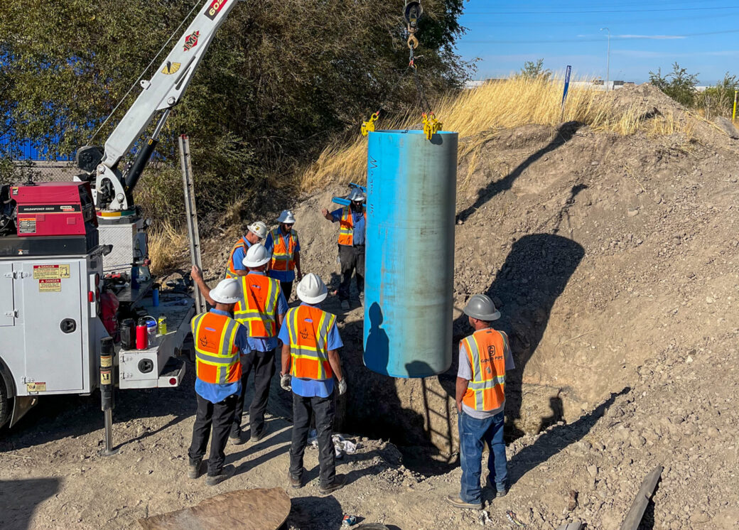 Magna Water District Manhole Rehabilitation - Northwest Pipe Company