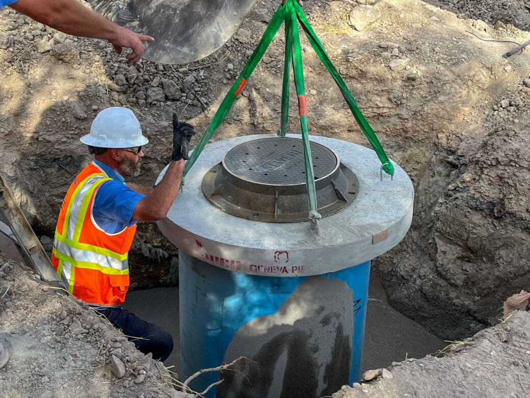 Magna Water District Manhole Rehabilitation - Northwest Pipe Company